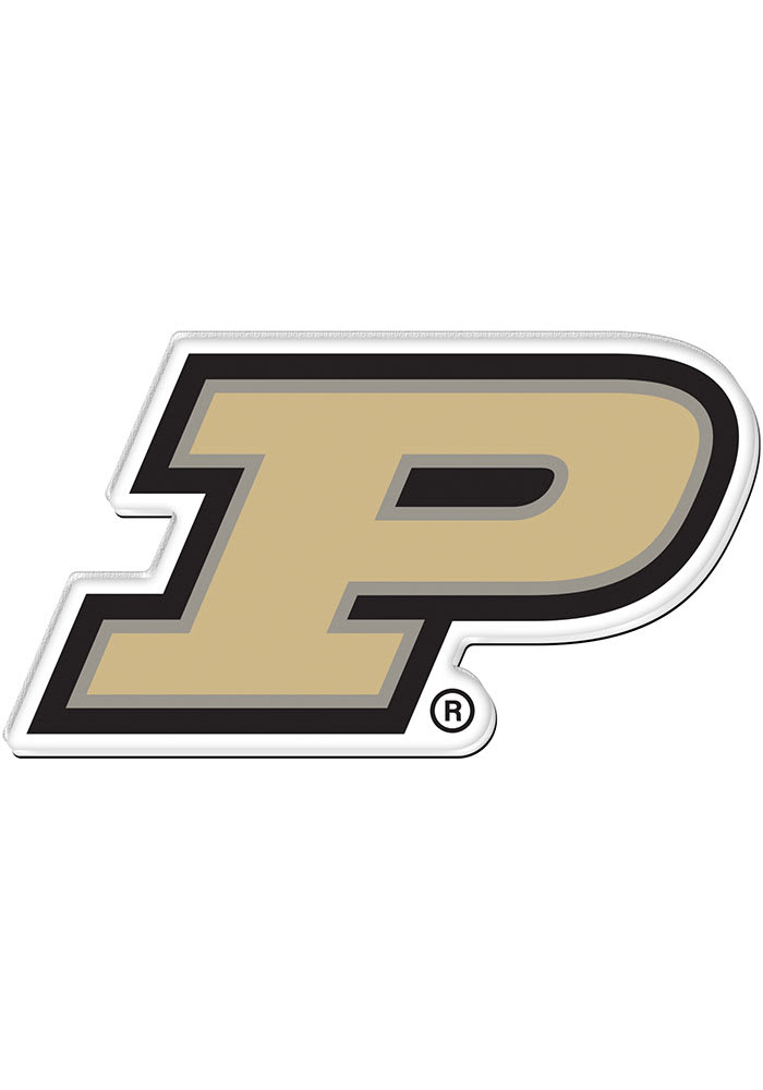 Purdue Boilermakers BLACK Acrylic Magnet - 57111847