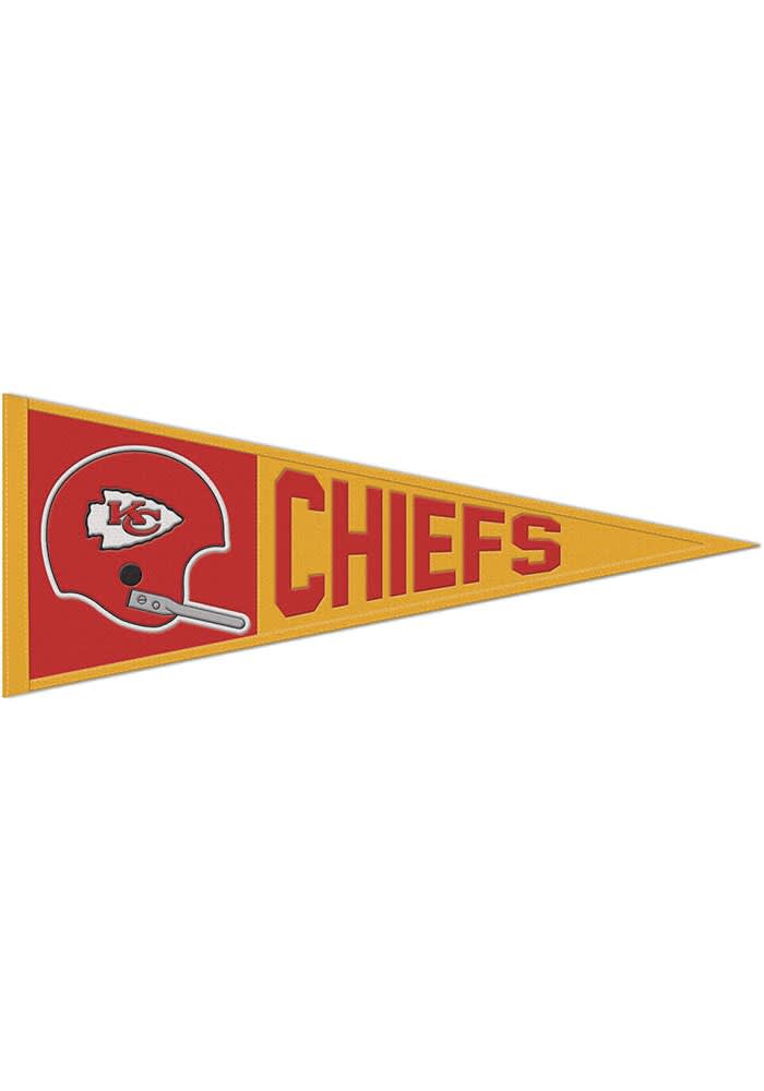 Kansas City Chiefs Red 13x32 Retro Pennant - 57111914