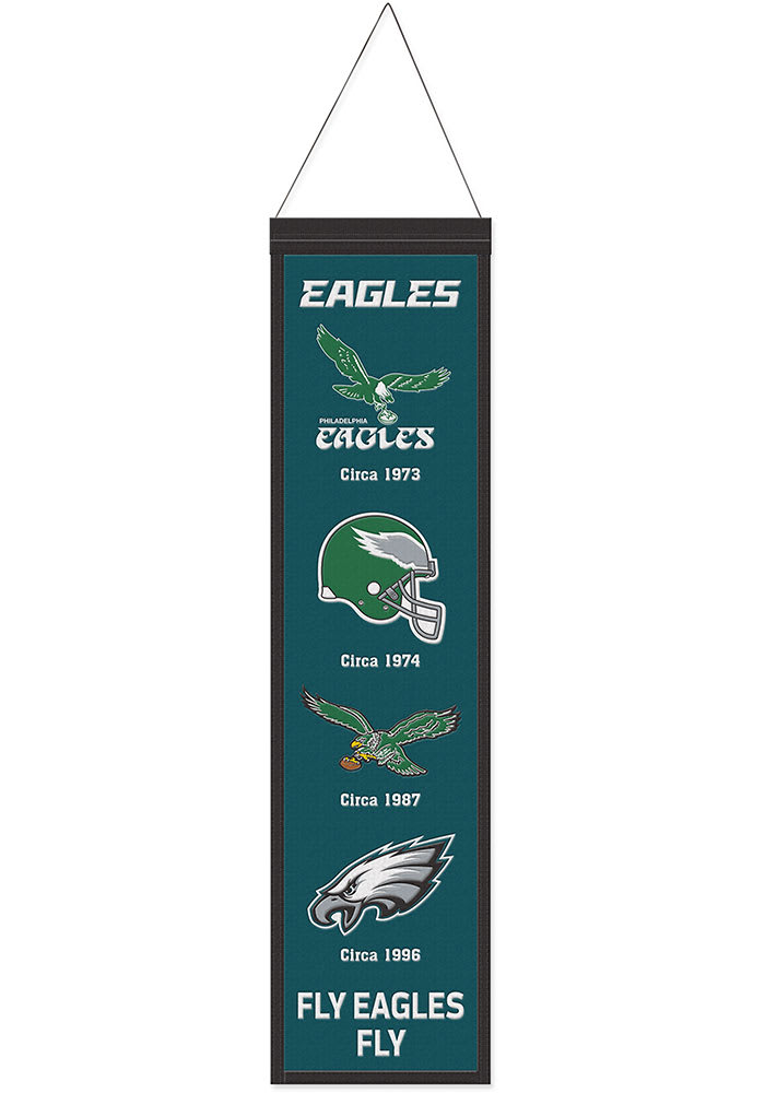 Philadelphia Eagles MIDNIGHTGREEN 8x32 Evolution Banner - 57111924