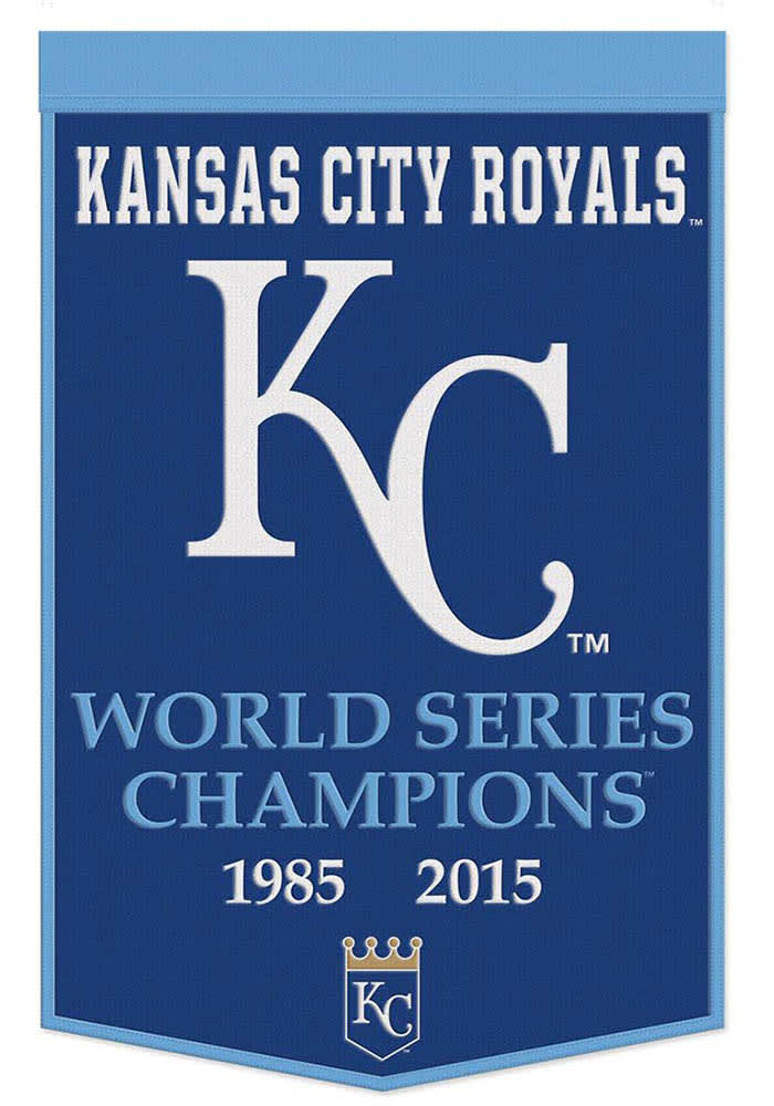 Kansas City Royals BLUE 24x38 Champion Banner - 57111965