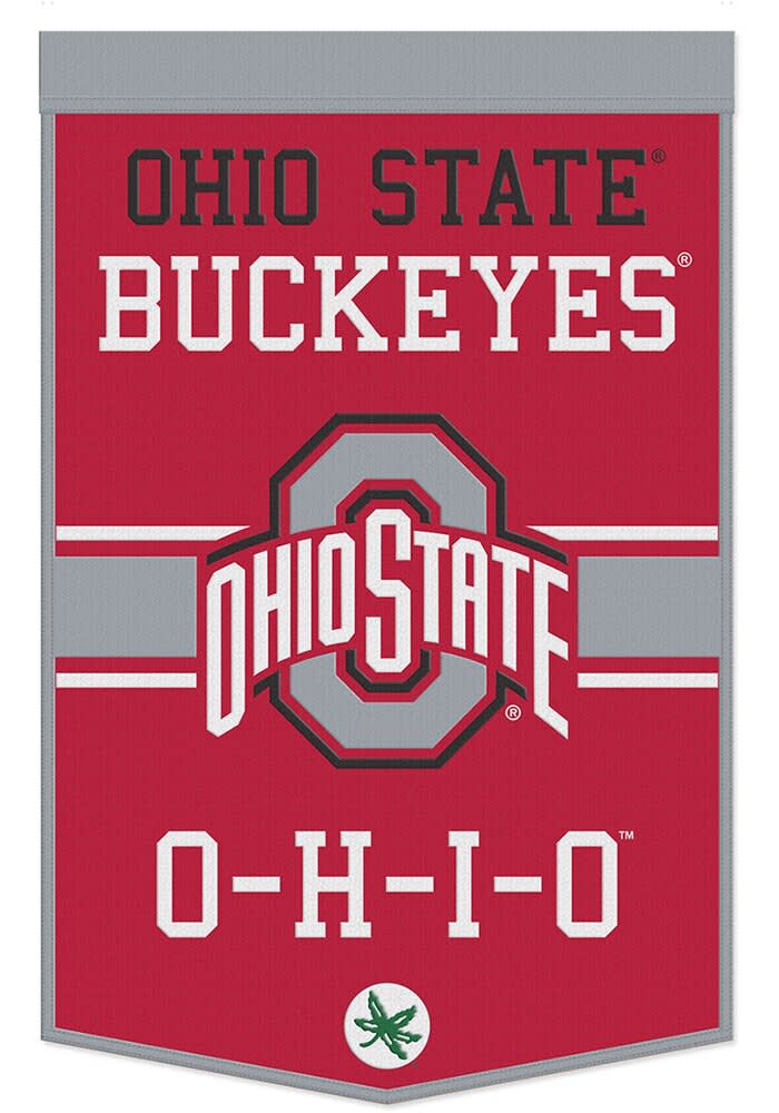 Red Ohio State Buckeyes 24x38 Primary Banner - 57111977