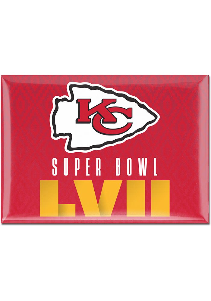 Kansas City Chiefs Red 2022 SB Bound 2.5x3.5 Magnet - 57112167