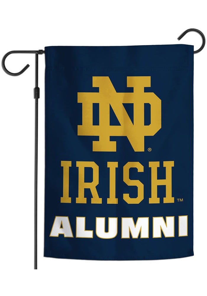 Notre Dame Fighting Irish NAVY Alumni 12x18 Inch Garden Flag - 57112685