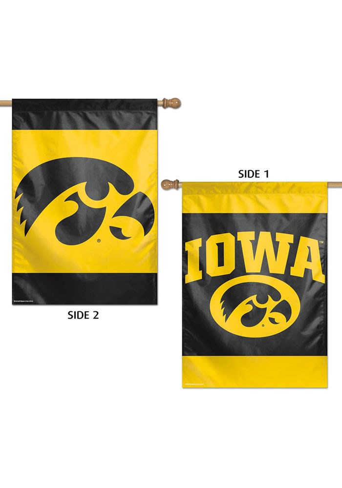 Iowa Hawkeyes BLACK 2 Sided Banner - 57113526