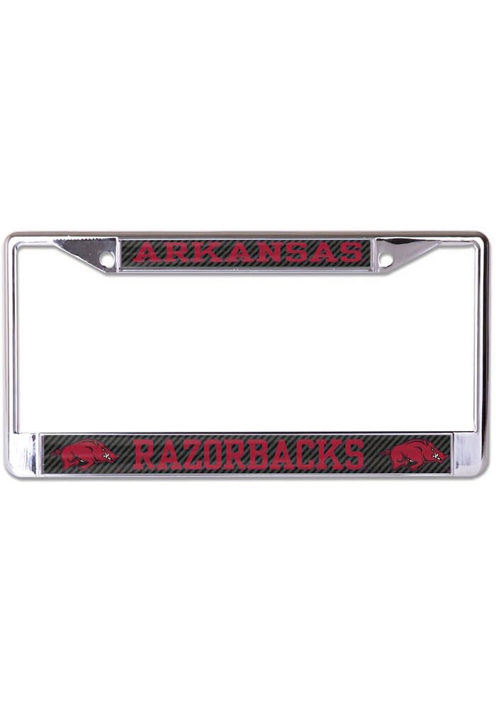 Arkansas Razorbacks License Plate Frame - Arkansas Razorbacks Red ...