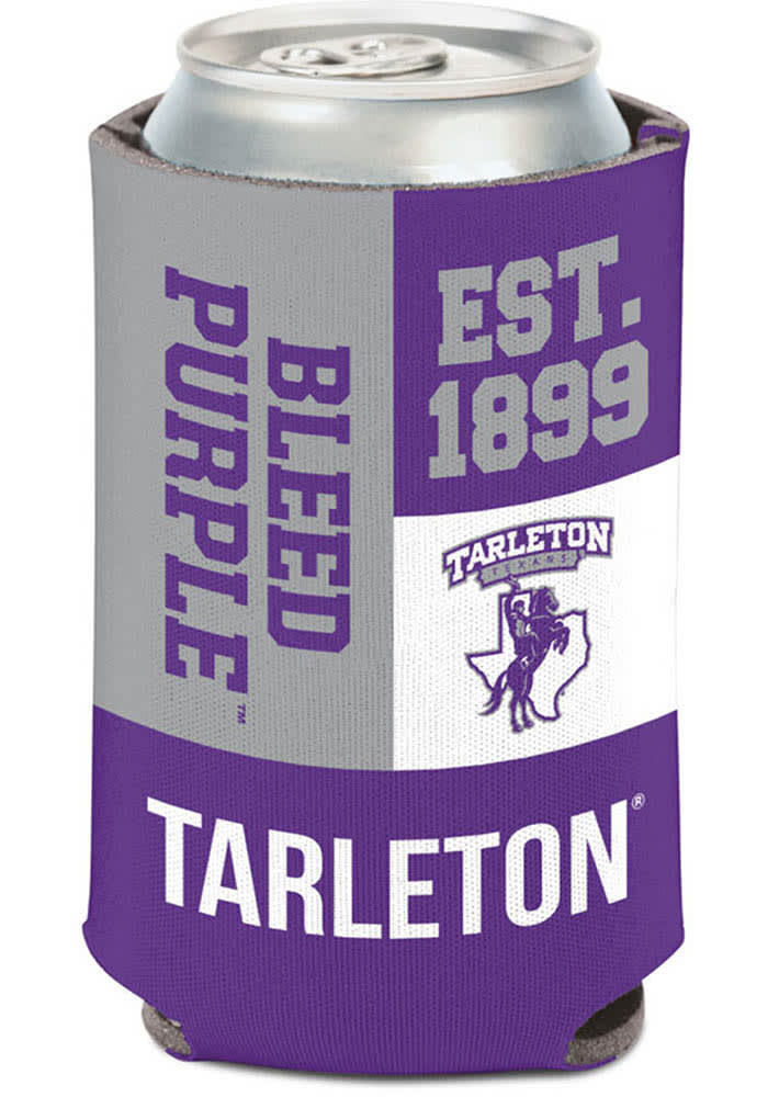 Tarleton State Texans PURPLE/GREY Color Block Coolie - 57115340