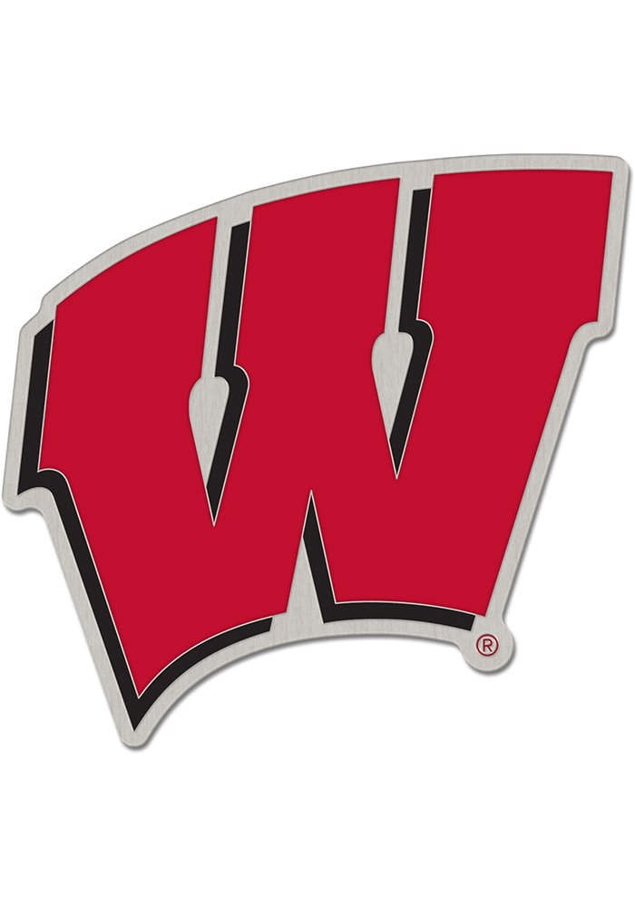 Wisconsin Badgers Red Logo Souvenir Pin - 57115521