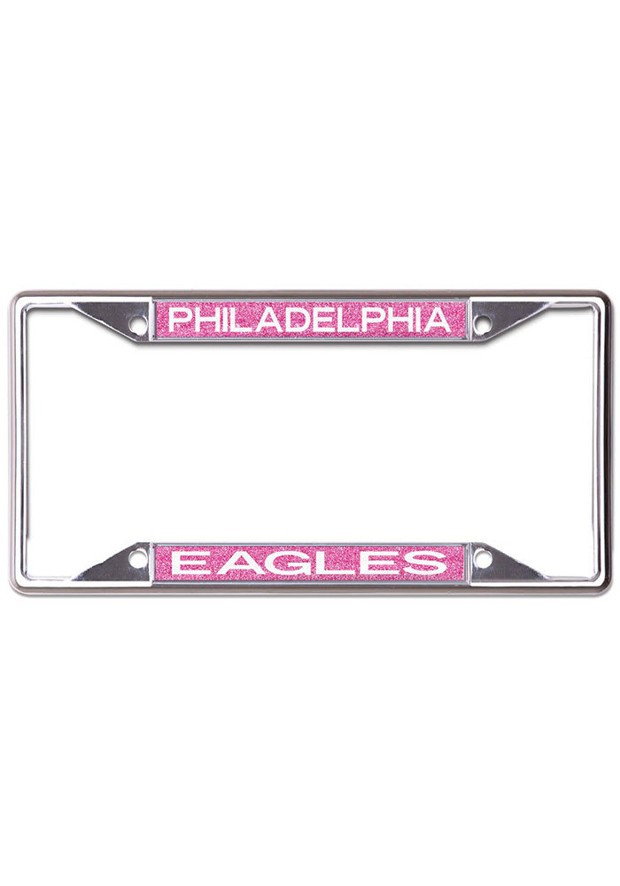 Philadelphia Eagles License Plate Frame - Philadelphia Eagles PINK Pink ...