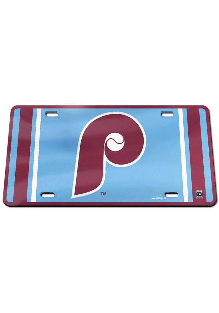 Philadelphia Phillies License Plate- Philadelphia Phillies Red ...