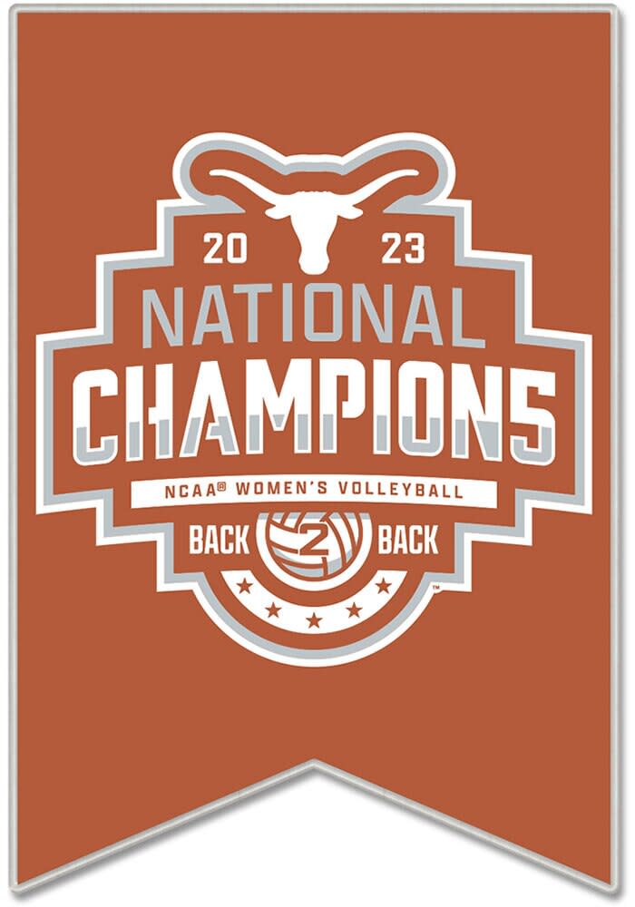 Texas Longhorns BURNTORANGE 2023 NCAA Womens Volleyball Champions ...