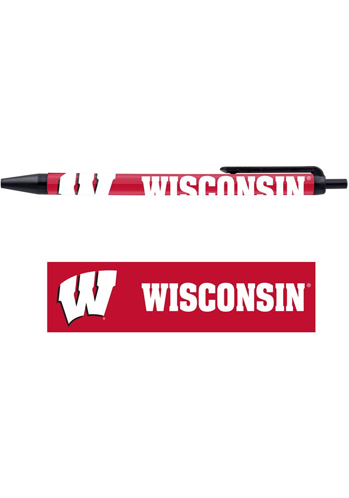 Wisconsin Badgers Red 5 Pack Pen - 57116484
