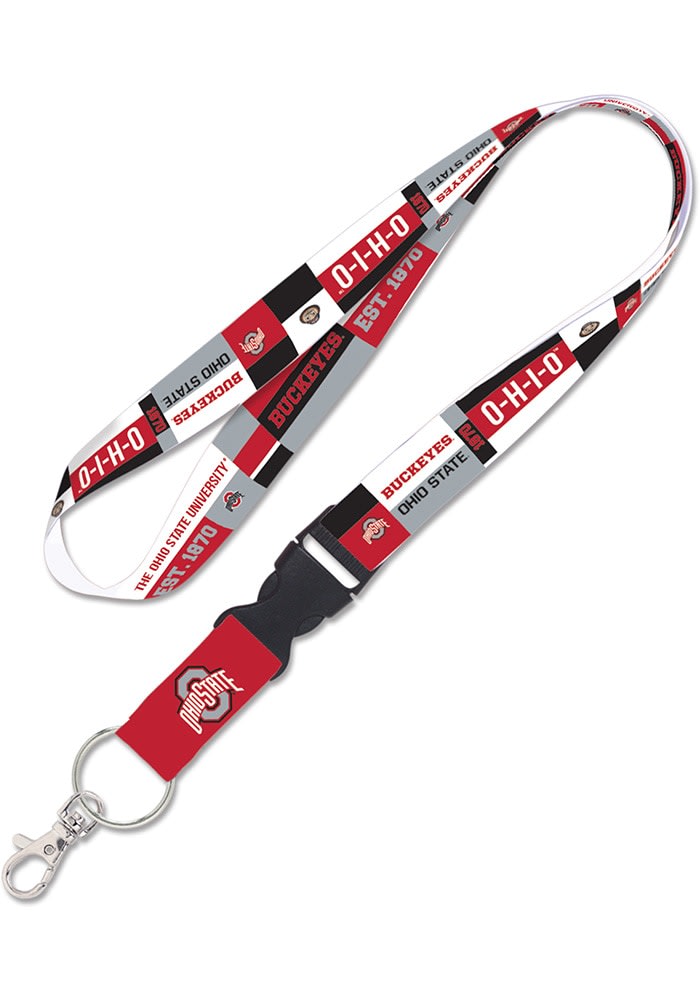 Ohio State Buckeyes Red Colorbock Lanyard - 57116539