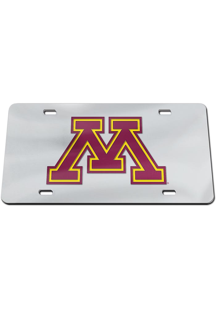 Minnesota Golden Gophers License Plate- Minnesota Golden Gophers MAROON ...