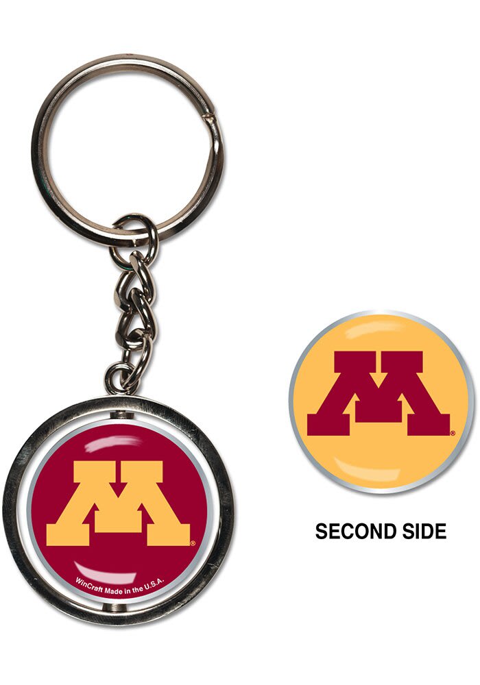 Minnesota Golden Gophers MAROON Spinner Keychain - 57116687