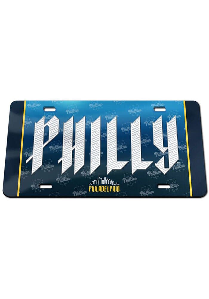 Philadelphia Phillies License Plate- Philadelphia Phillies Red 2024 ...