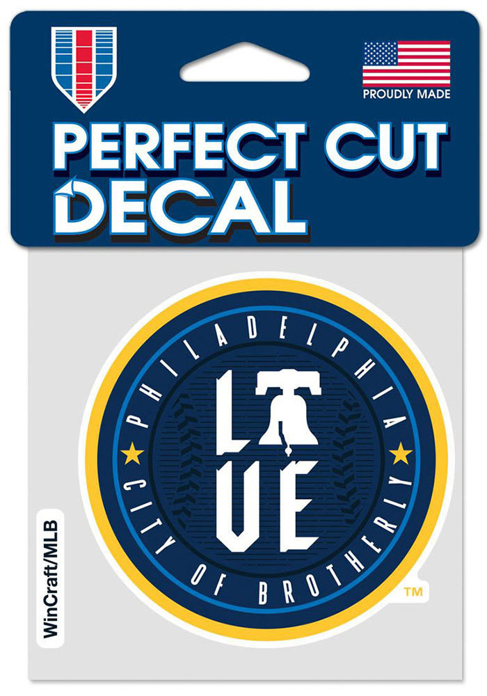 Philadelphia Phillies Red 2024 City Connect Design Auto Decal - 57116996