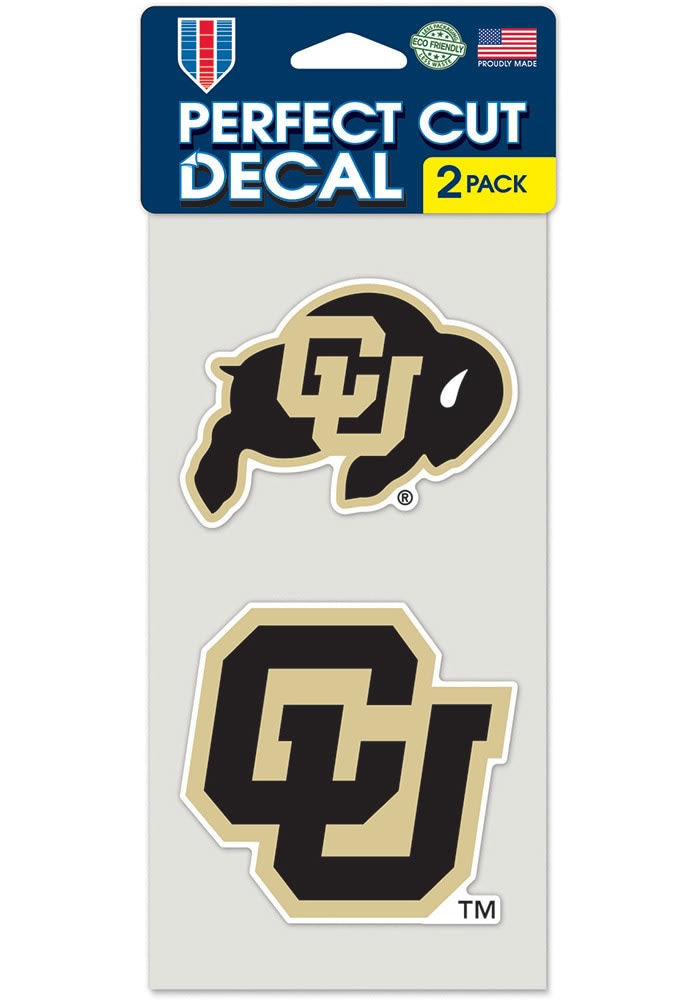 Colorado Buffaloes BLACK 2 Pack Auto Decal - 57117289