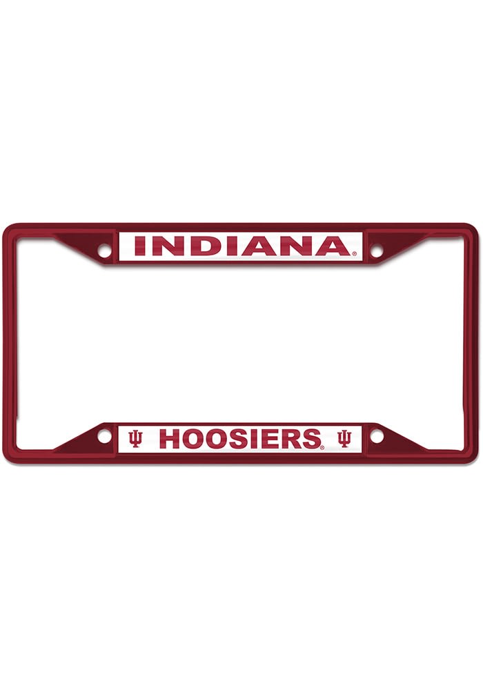 Indiana Hoosiers License Plate Frame - Indiana Hoosiers BLACK Black ...