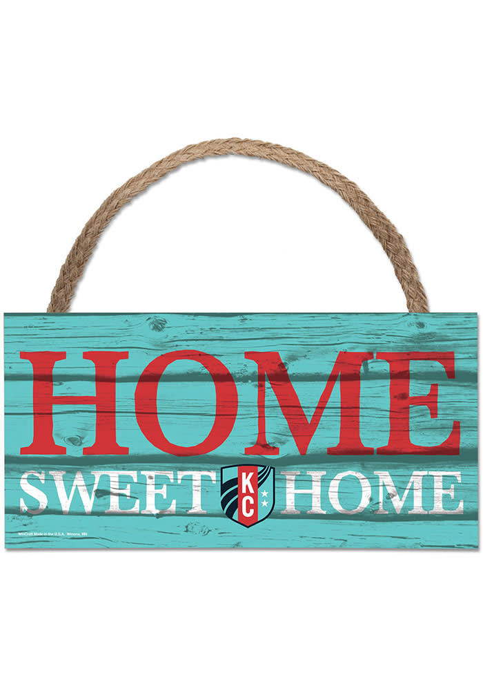 KC Current Red 5x10 Wood Rope Sign - 57118963