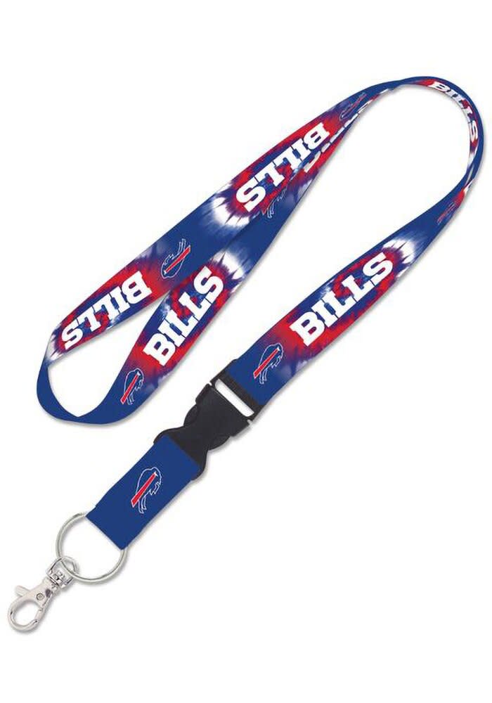 Buffalo Bills BLUE Tie Dye Lanyard - 57119628