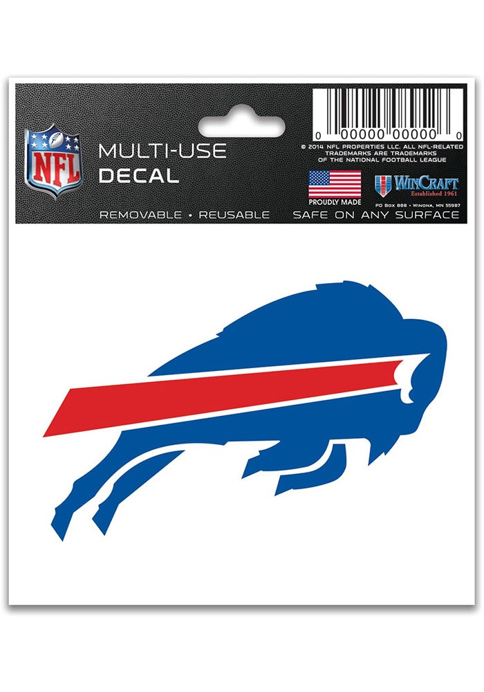 Buffalo Bills BLUE 3x4 Auto Decal - 57119692