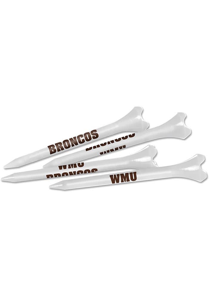 Western Michigan Broncos BROWN 40pk Golf Tees - 57120694