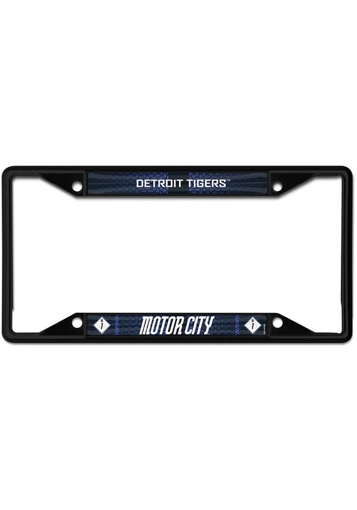 Detroit Tigers License Plate Frame - Detroit Tigers NAVY 2024 City ...