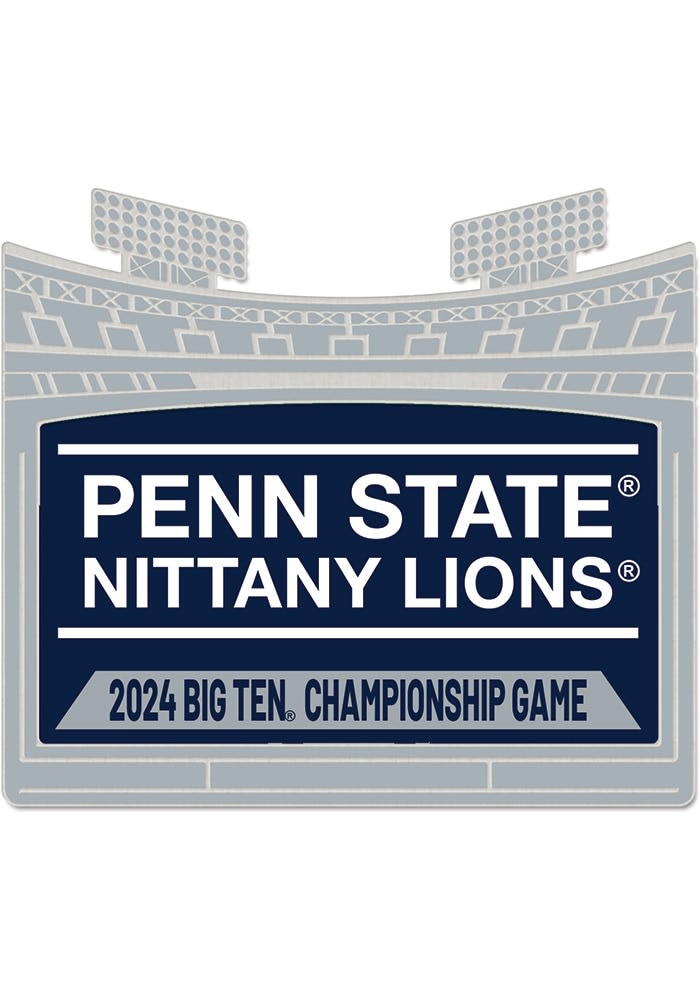Penn State Nittany Lions SCARLET 2024 Big Ten Championship Souvenir Pin ...