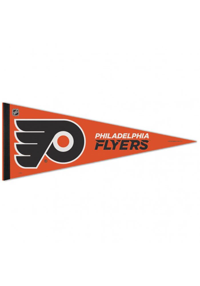 Philadelphia Flyers BLACK 12x30 Logo Premium Pennant - 5712654