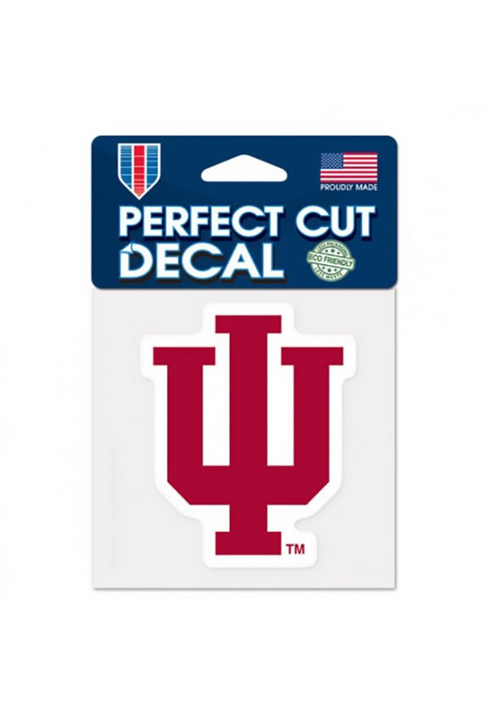 Red Indiana Hoosiers Perfect Cut Decal - 5713430