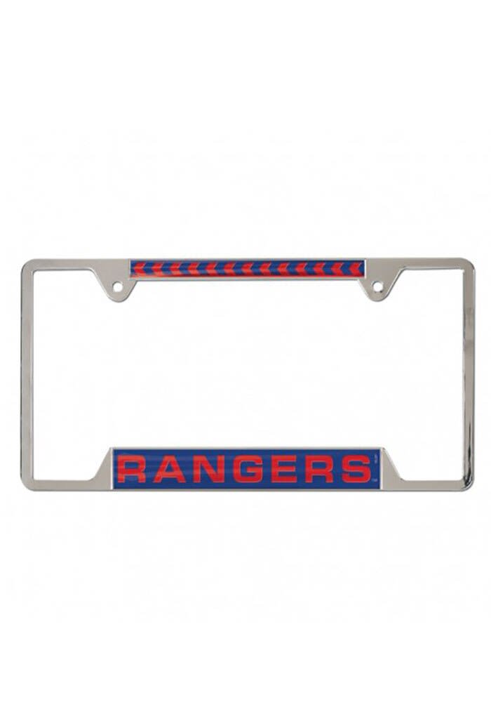 Texas Rangers License Plate Frame - Texas Rangers BLUE Team Name Bottom ...