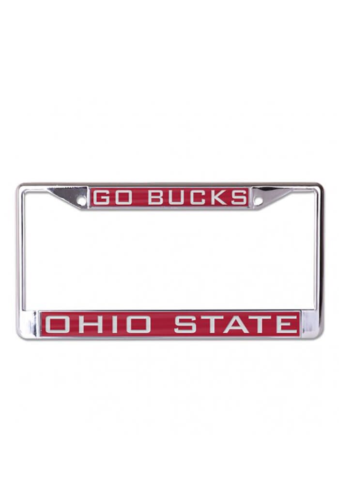 Ohio State Buckeyes License Plate Frame - Ohio State Buckeyes Red Go ...