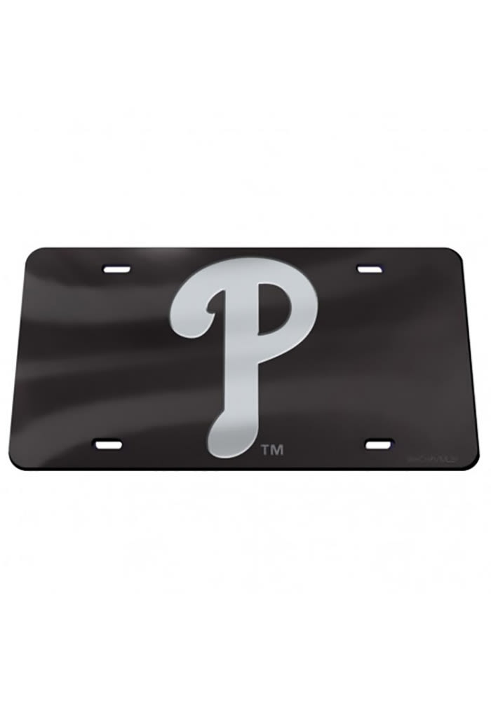 Philadelphia Phillies License Plate- Philadelphia Phillies BLACK ...