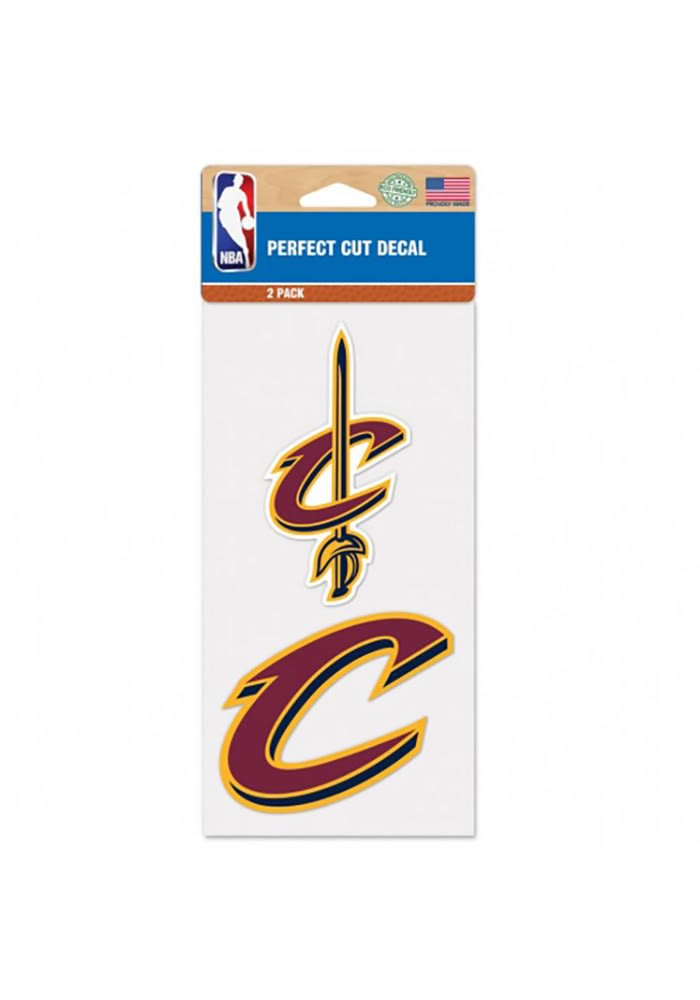 Cleveland Cavaliers MAROON Perfect Cut Auto Decal - 5715073