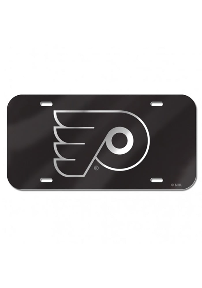 Philadelphia Flyers License Plate- Philadelphia Flyers BLACK Crystal ...