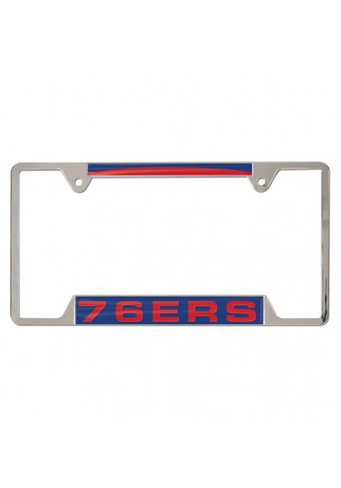 Philadelphia 76ers License Frame- Philadelphia 76ers Inlaid Metal ...