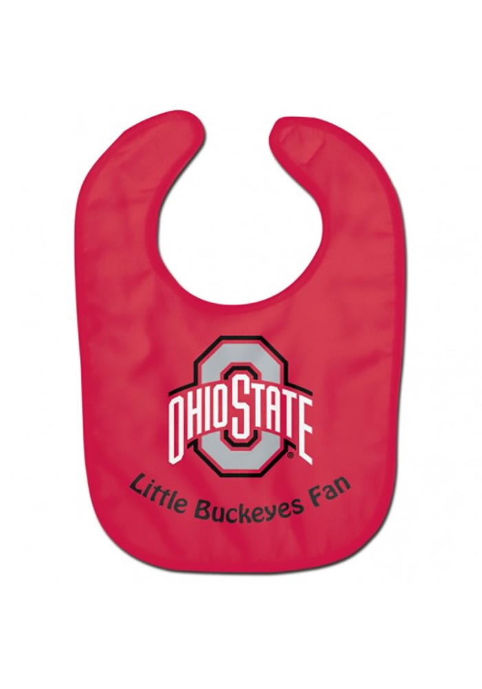 Red All Pro Ohio State Buckeyes Baby Bib - 5715681