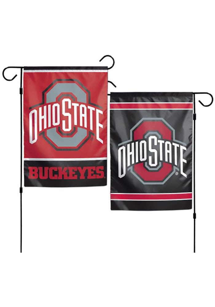 Ohio State Buckeyes Red 12x18 inch 2-Sided Garden Flag - 5716834