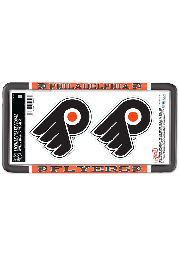 Philadelphia Flyers License Frame- Philadelphia Flyers 2-Pack Decal ...