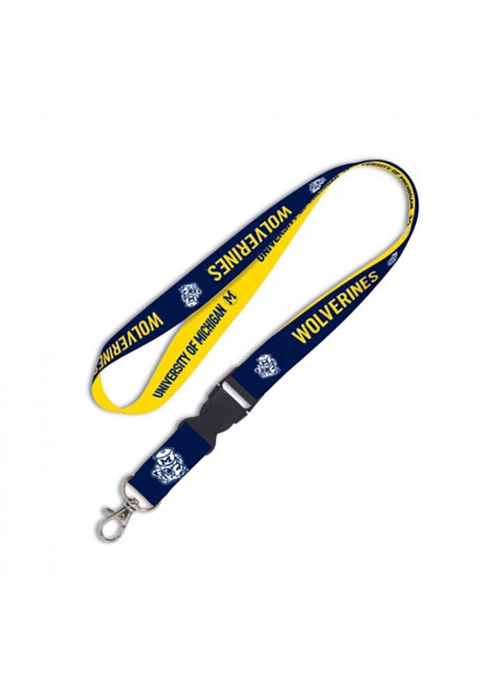 Michigan Wolverines BLUE Vault Lanyard - 5717197