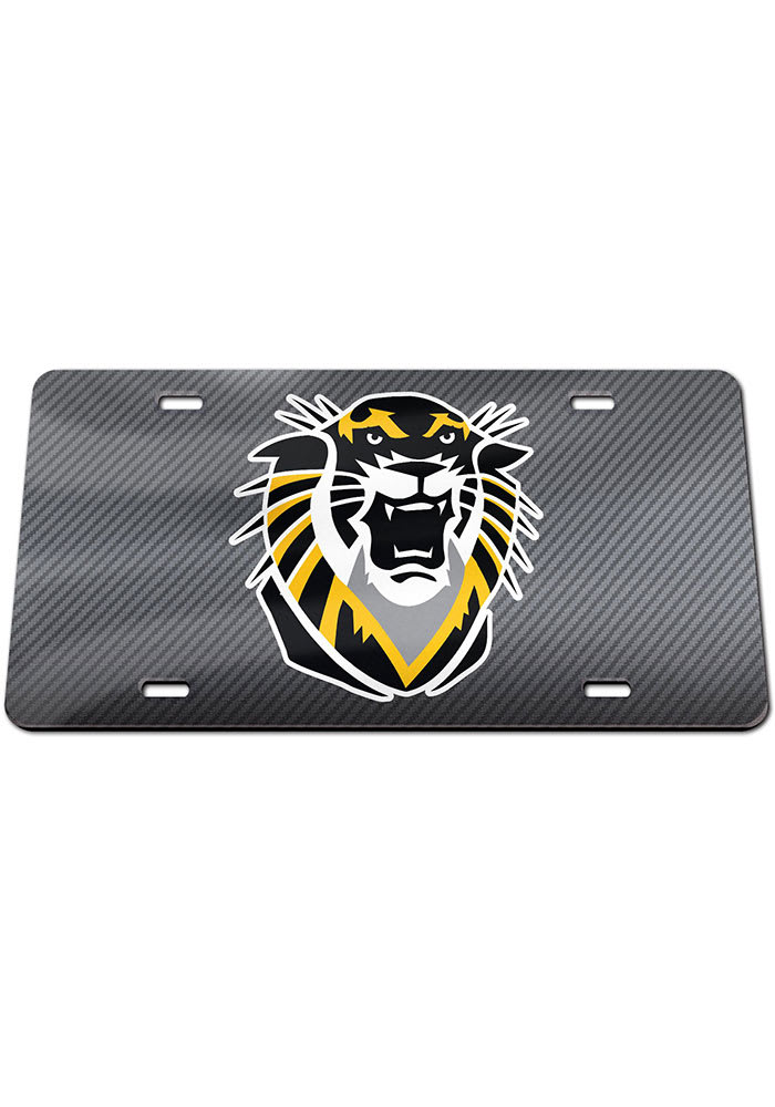 Fort Hays State Tigers License Plate- Fort Hays State Tigers BLACK ...
