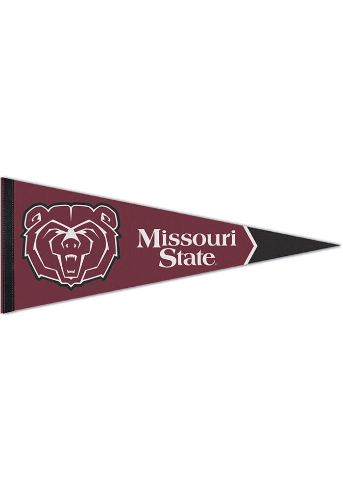 Missouri State Bears 12x30 Logo Premium Pennant - MAROON