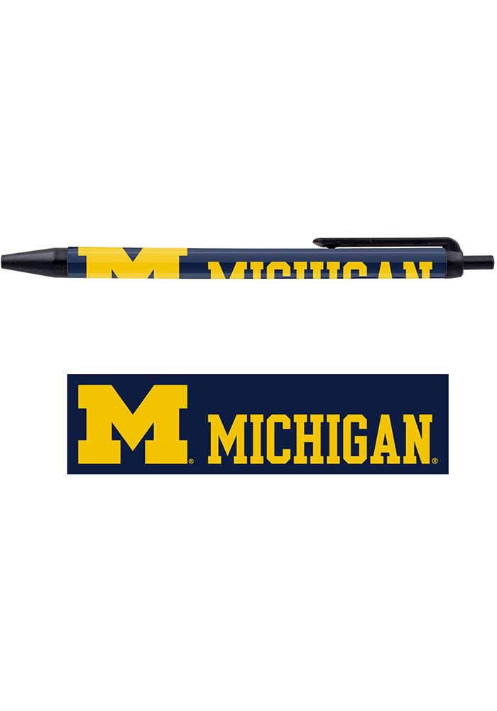 Michigan Wolverines BLUE 5 Pack Pens Pen - 5718686