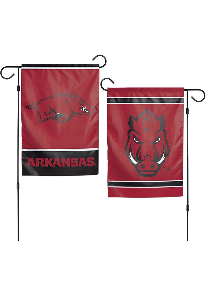 Arkansas Razorbacks Red 12x18 Garden Flag - 5718825