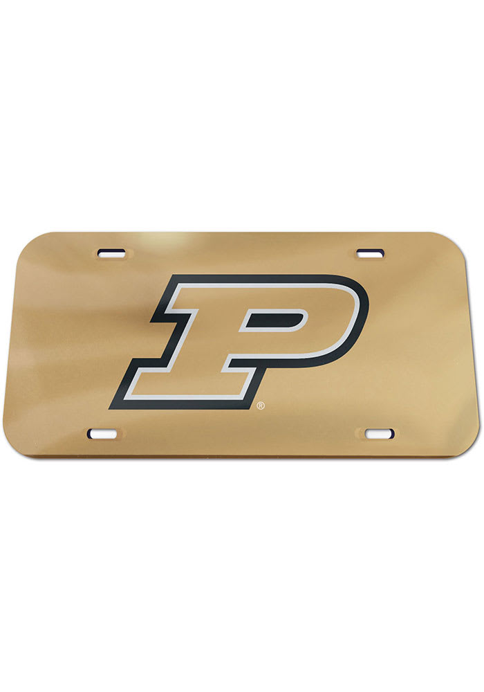 GOLD Purdue Boilermakers Classic License Plate - 5719451