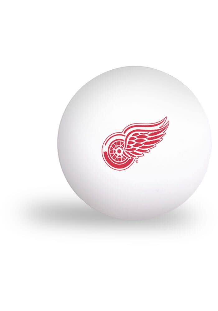 Detroit Red Wings WHITE 6 Pack Ping Pong Balls - 5719640