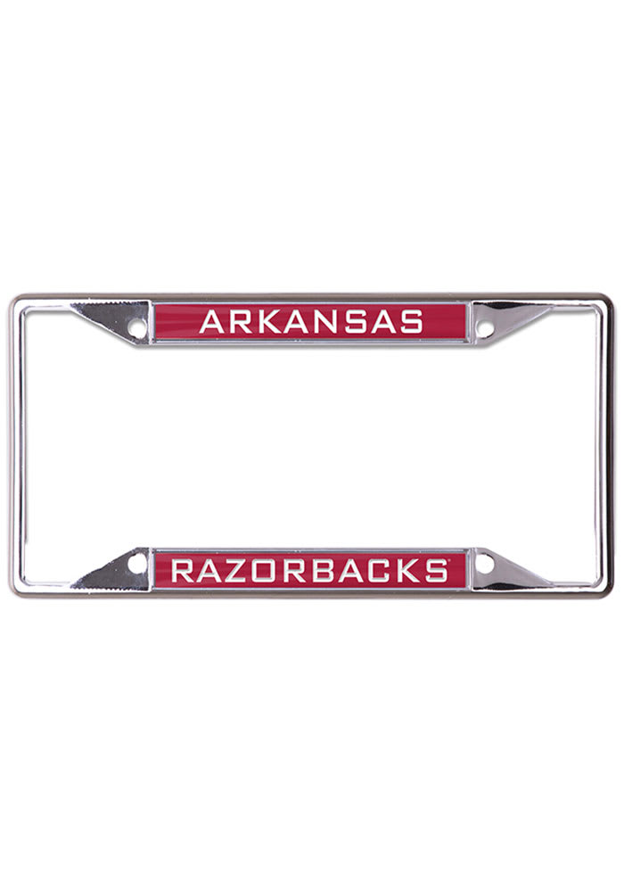 Arkansas Razorbacks License Plate Frame - Arkansas Razorbacks Red ...