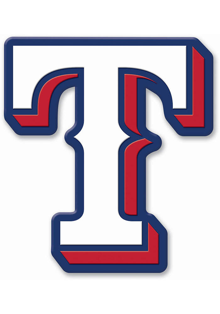 Texas Rangers BLUE Flex Auto Decal - 5719966