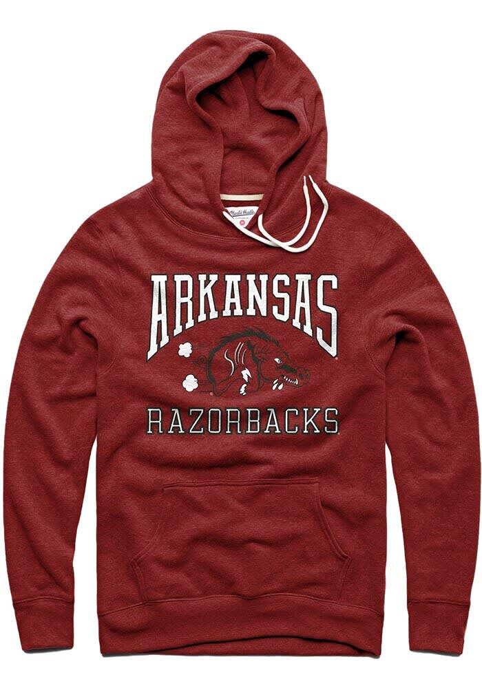 Charlie Hustle Arkansas Razorbacks Mens CRIMSON Champions Long Sleeve ...