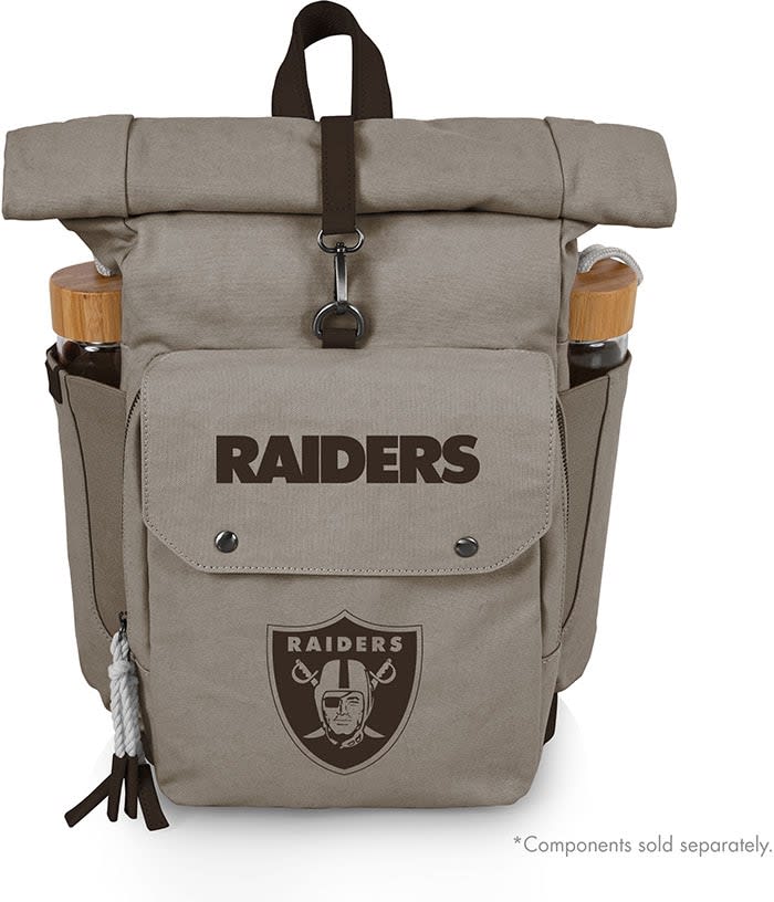 Las Vegas Raiders BROWN Roll Top Cooler Tote - 57359714